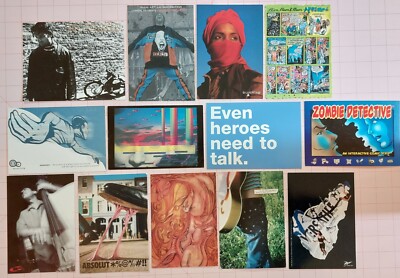 Lot of 13 Vintage 80s/90s Postcards Very Cool | eBay