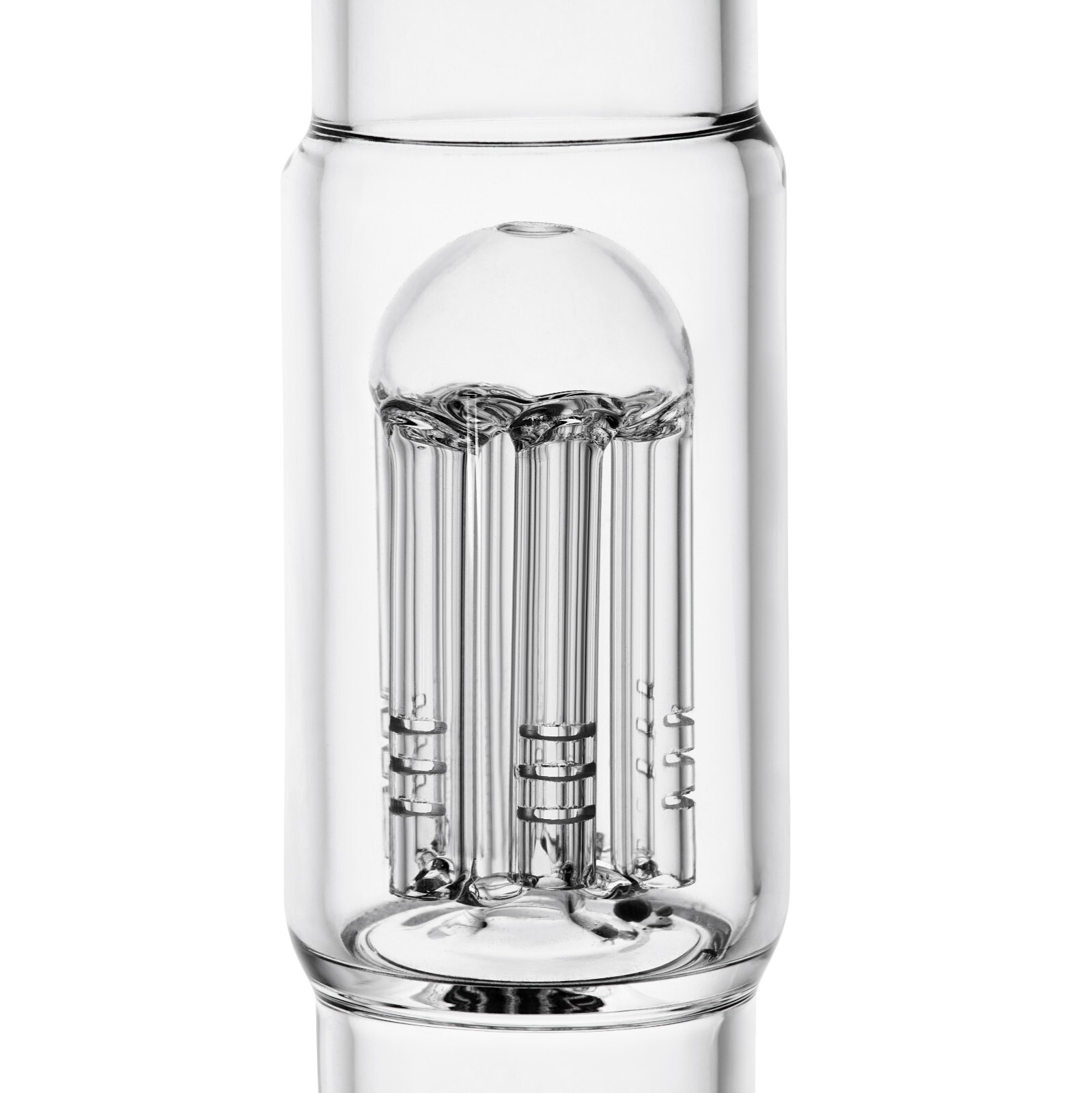 17" Glass Bong Perc Bong Glass Smoking Water Pipe Birdcage Hookahs Big ...