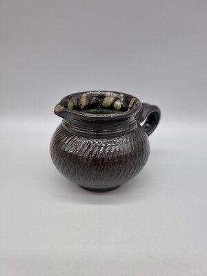 A Fursbreck Orkney Studio Pottery Roman Black Jug By Andrew Appleby ...