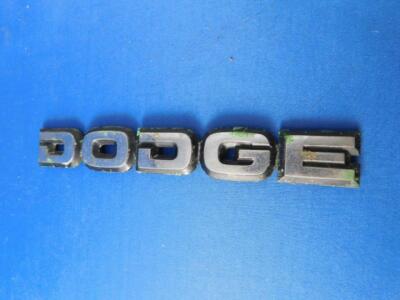 DODGE CAR EMBLEM LETTERS PART | eBay