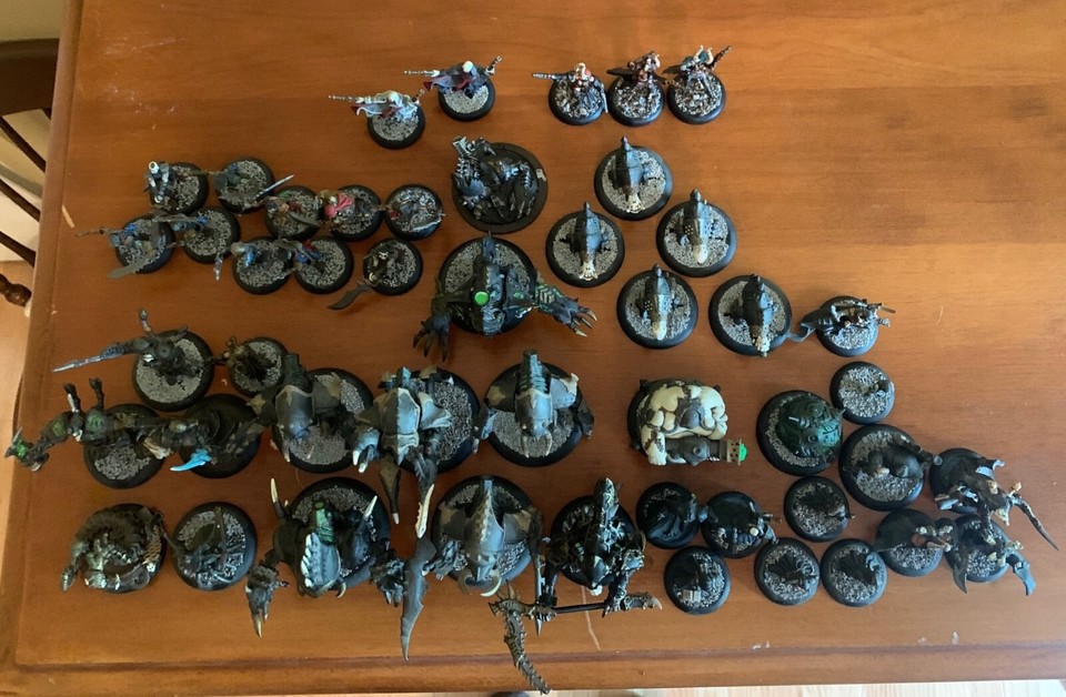 Privateer Press Large Warmachine Fully Painted Cryx Army with bonuses ...