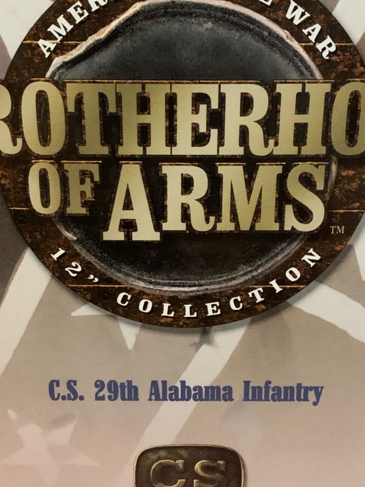 Brotherhood of Arms C.S. 29th Alabama Infantry for 1:6 Scale Figure ...