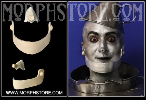 Foam latex/Wizard Of OZ Tin Man/Face/Brows/Mask | eBay