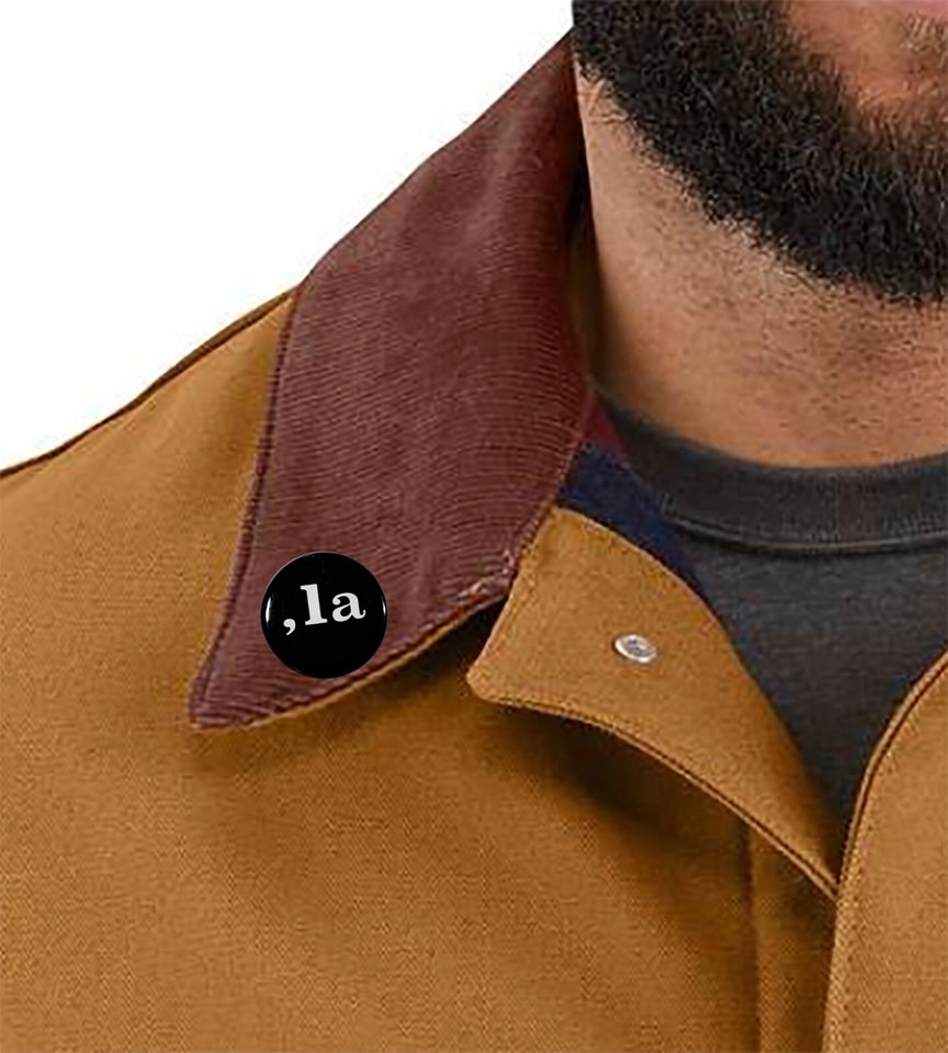 Kamala Harris Comma La - , la 1-1/4" Diameter Campaign Pinback Button ...