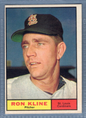 1961 Topps #127 Ron Kline(b) VG-EX GO417 | eBay