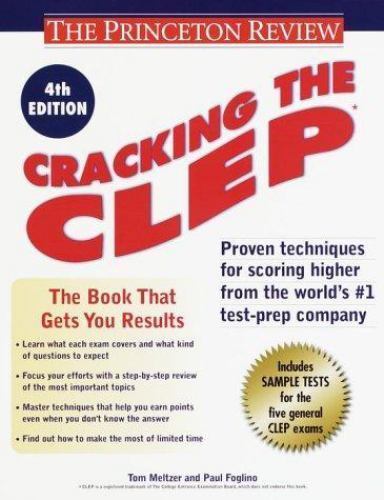 Princeton Review Ser.: Cracking the CLEP by Tom Meltzer and Paul ...