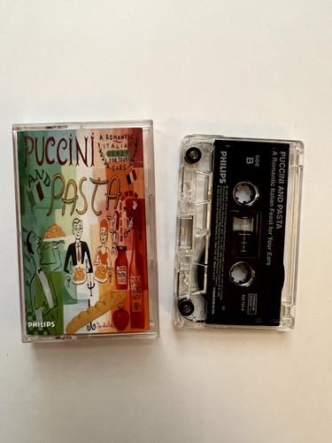Puccini and Pasta Romantic Italian Feast for Your Ears (Cassette Tape ...