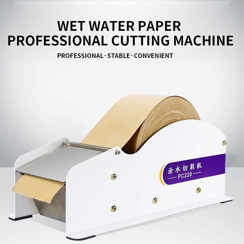 Wet Water Paper Machine Tape Cutting and Sealing Machine Manual Cutting ...