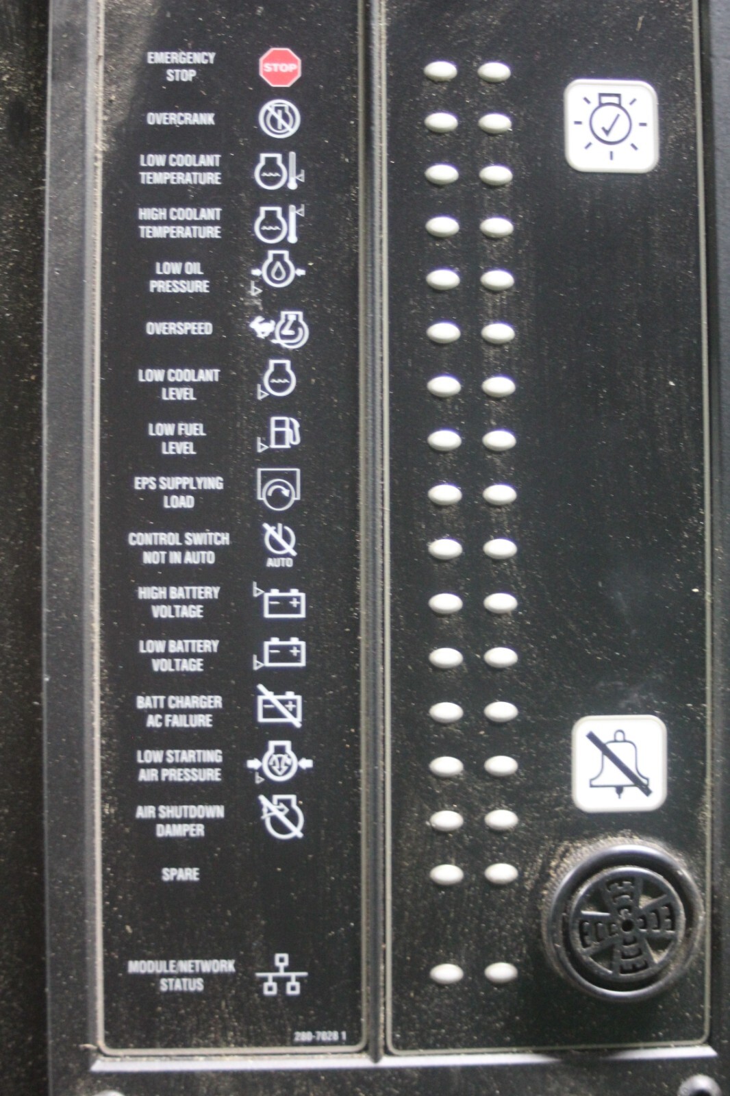 CAT Generator Annunciator Control Panel 280-7028-1 | eBay