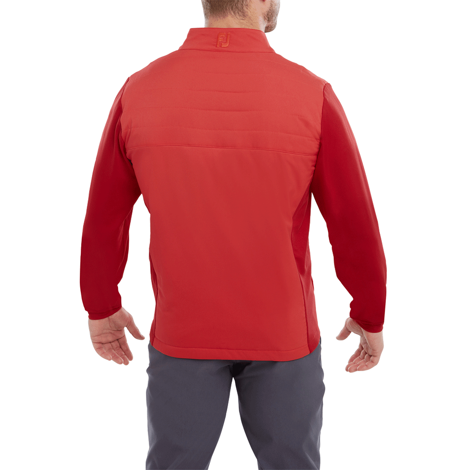 FOOTJOY FJ HYBRID MENS FULL ZIP GOLF JACKET / 88823 RED / ALL SIZES ...