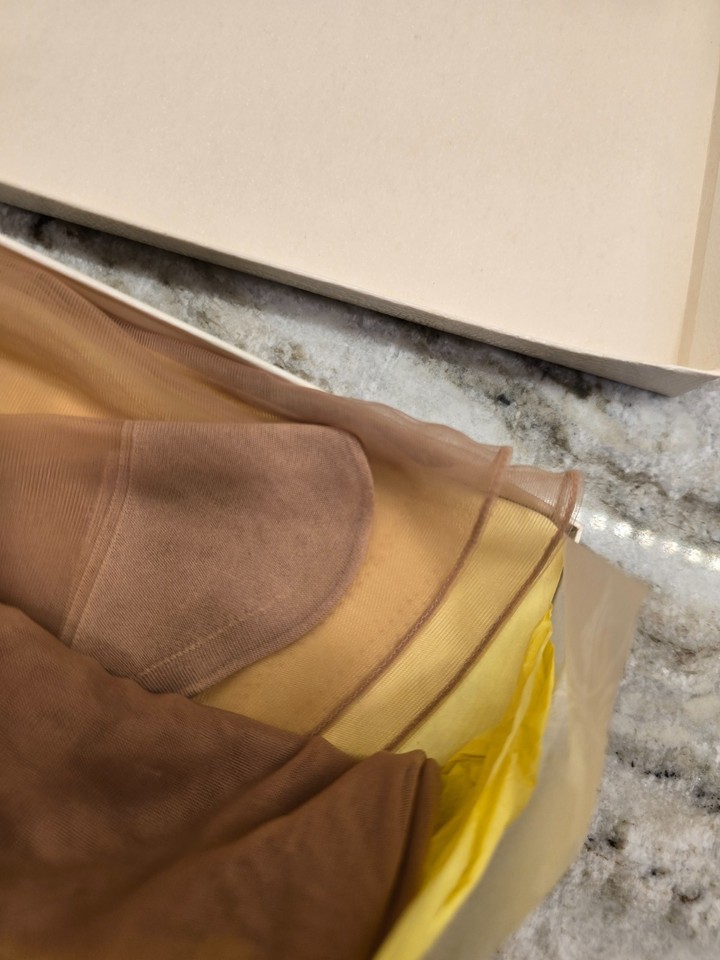 Vintage Full Fashioned Nettie Rosenstein Stockings 11 Long Beigetone | eBay