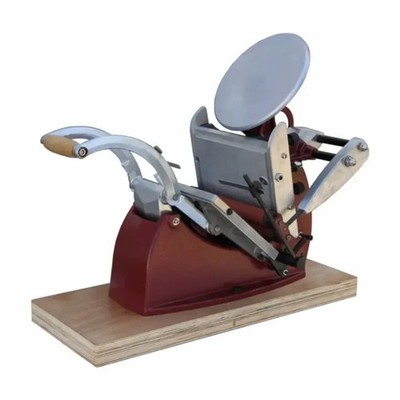 Hand-printed Letterpress Disk Card Press Business Card Printing Press ...