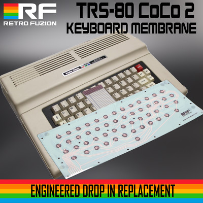 Tandy Radio Shack TRS-80 CoCo Color Computer Replacement Keyboard ...