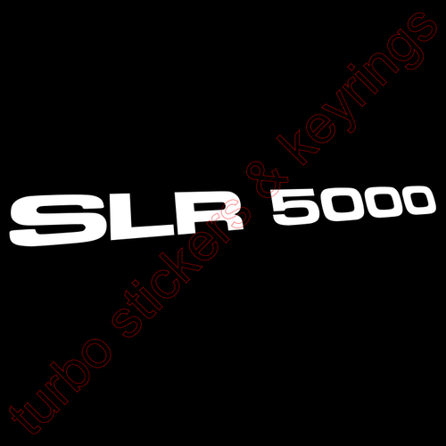 SLR 5000 VINYL STICKER 8 COLOURS HOLDEN TORANA CAR LAPTOP WINDOW 800MM ...