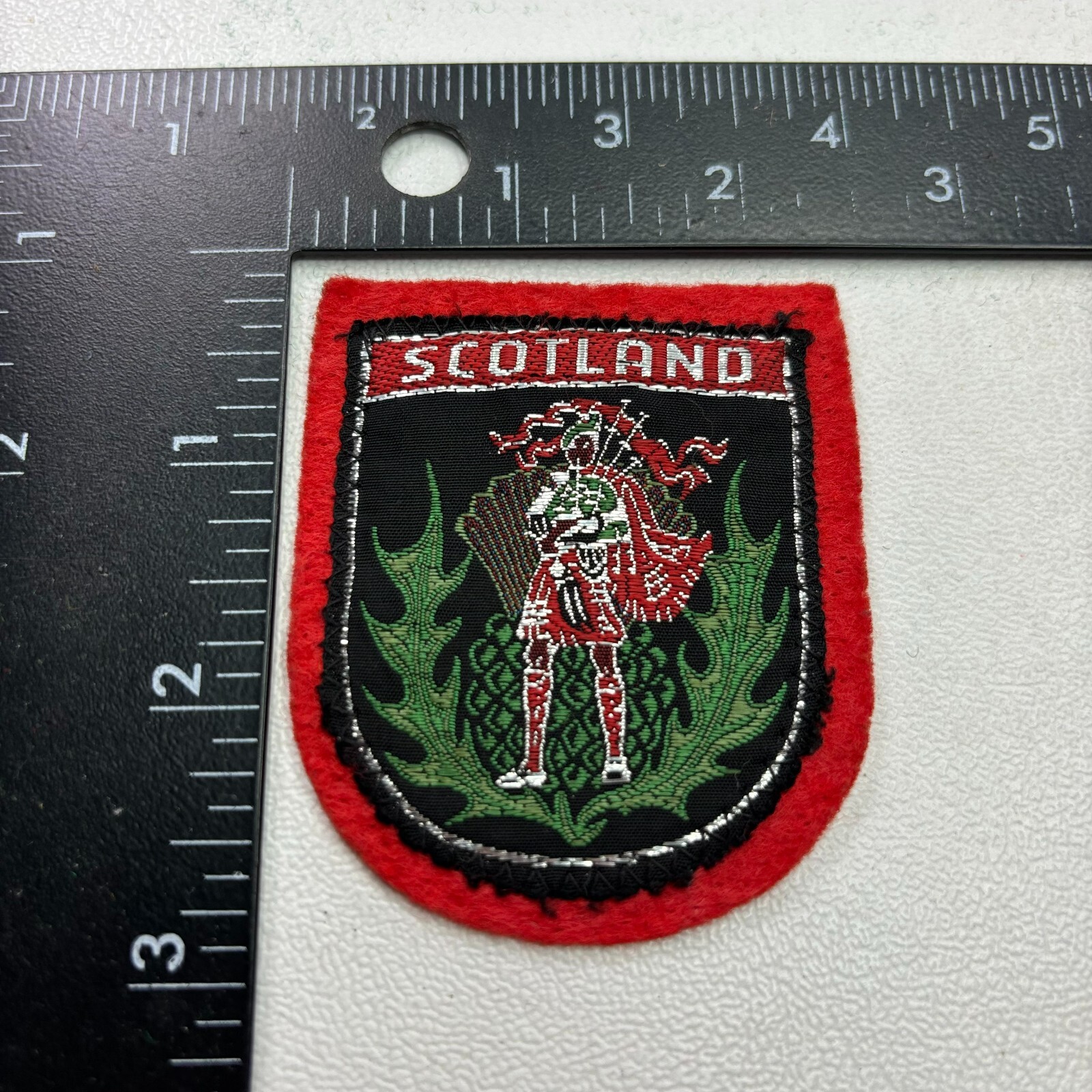 Vintage Woven Front w/ Felt Back SCOTLAND Patch Scotland United Kingdom ...