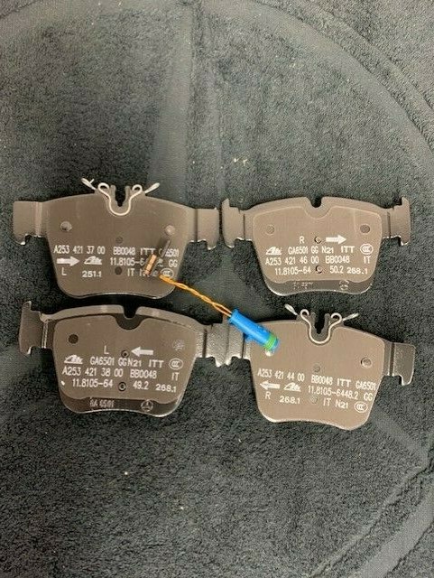 Mercedes-Benz GLC 253 Rear brake pads A0004207803 for sale online | eBay