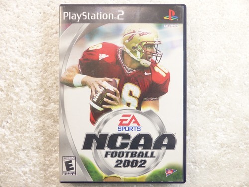 NCAA Football 2002 (PlayStation 2, 2001) PS2 Game Complete w/ Reg. Card ...