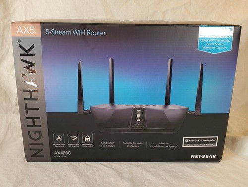 Netgear Nighthawk AX4200 Dual Band Wi-Fi 6 Router | eBay