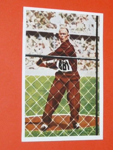 BERLIN 1936 JEUX OLYMPIQUES OLYMPIA FRANCK S16 #6 ERWIN BLASK ALLEMAGNE ...