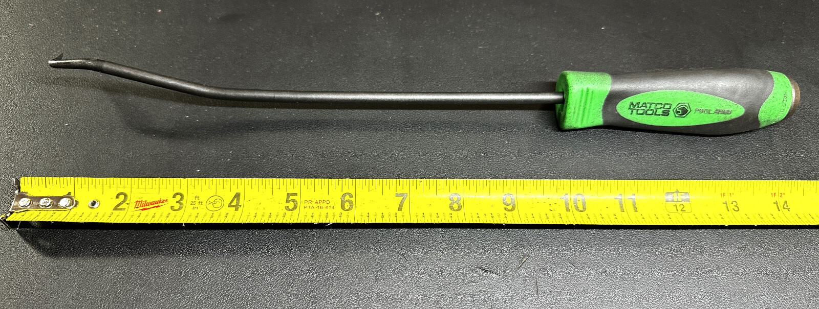MATCO TOOLS P90LAHGB 14-INCH 90 DEGREE LONG ANGLED HOOK PICK GREEN USA ...