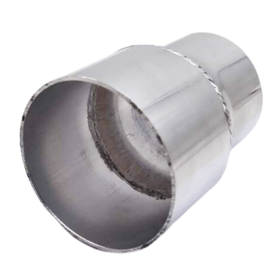Polished 2" OD to 2.25" OD Aluminum Reducer PIPE exhaust tip Adapter ...
