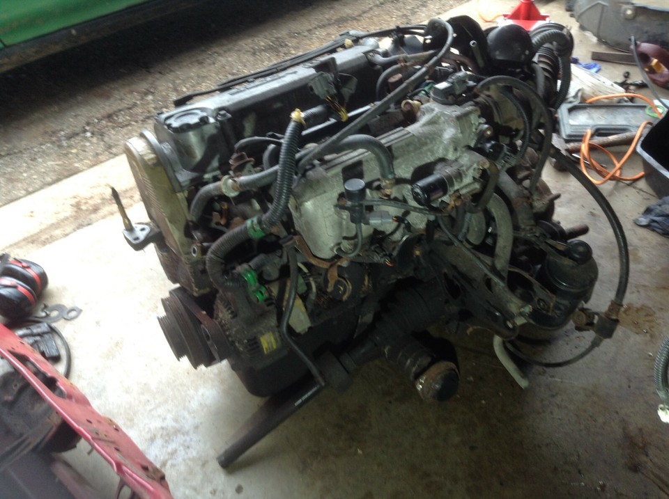 92-95 honda civic del sol motor engine d16 d16z6 1.6l vtec long block ...
