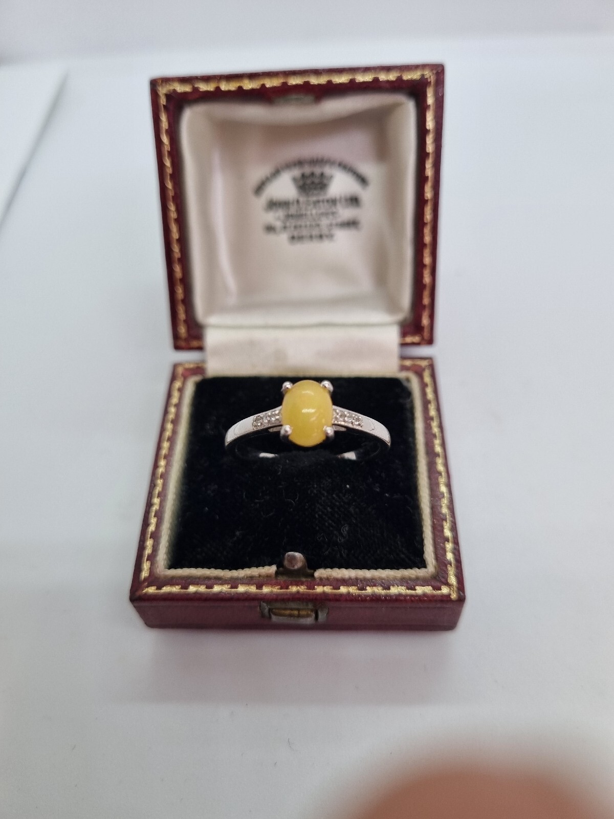 Sterling Silver/925 " TGGC" Opal Ring - Gem