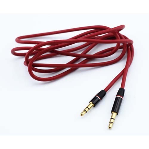10pcs 1.2m 3.5mm Male to Male AUX AUXILIARY CORD Stereo Audio Cable PC ...