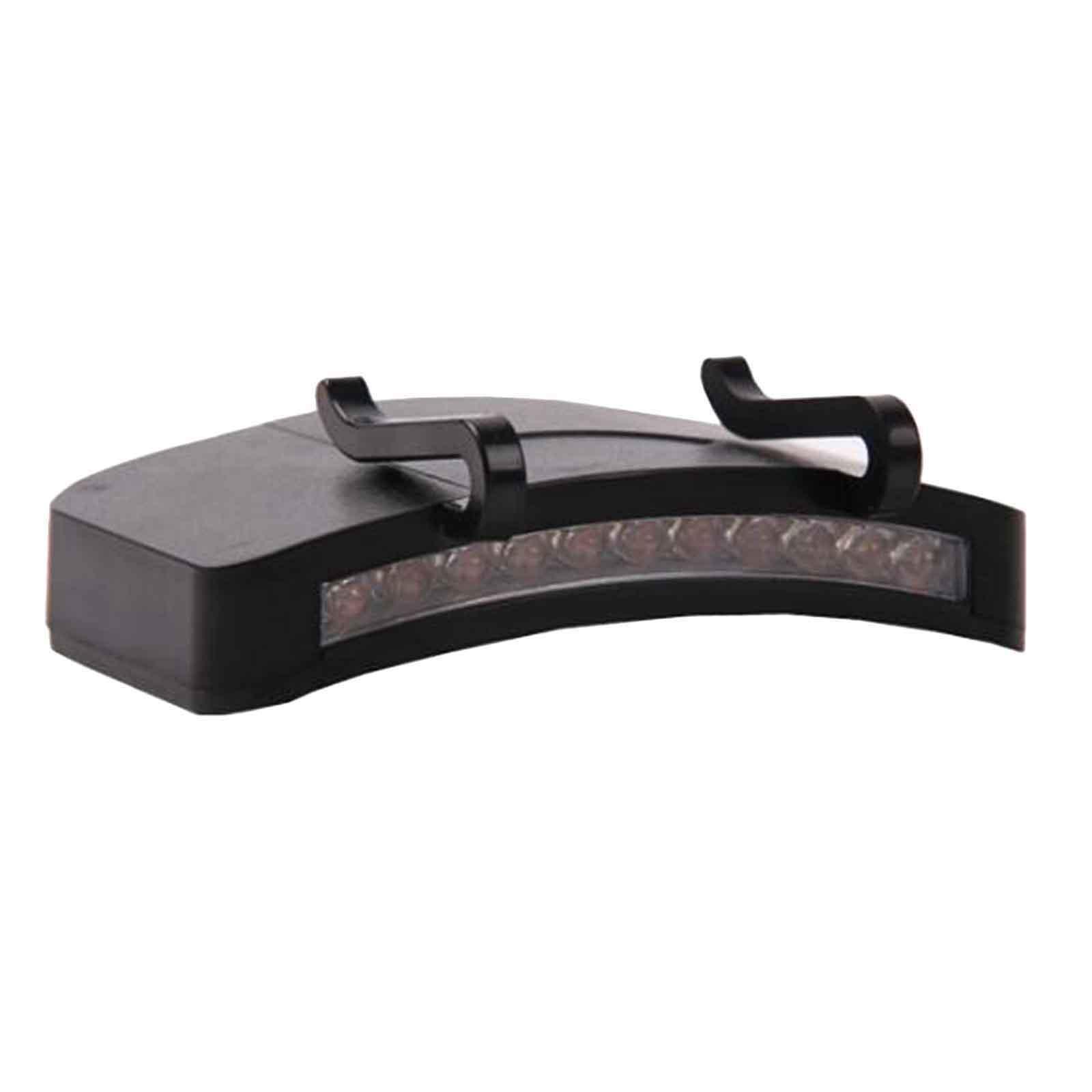 5X Clip On Cap LED Head Lamp Hat Light Torch Headwear Brim Fishing ...