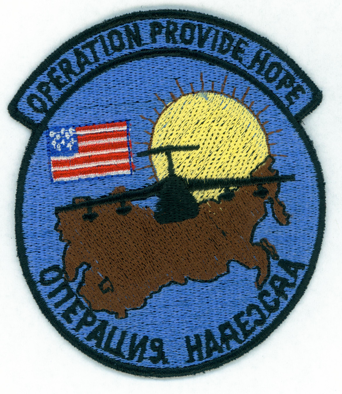 OPERATION PROVIDE HOPE, USAF, CIRCA 1992, PATCH, COLOR, ORIGINAL | eBay