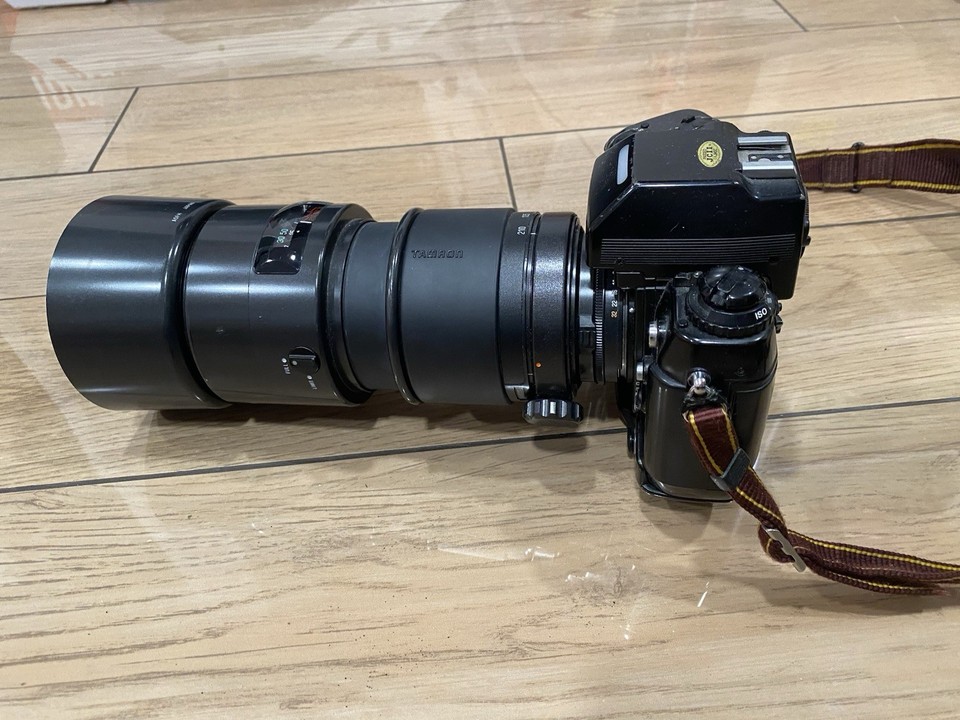 Nikon F4 SLR 35mm Film Camera Body W/ Tamron 77mm Camera Lens | eBay