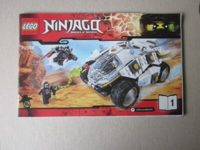 Lego System Bauanleitung Instruction Ninjago 70588-1 | eBay