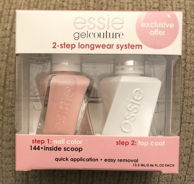 essie 144 Inside Scoop Nail Polish and Top Coat for sale online | eBay