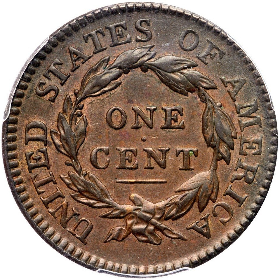 1817 N-12 R-3 PCGS AU 55 13 Stars Matron or Coronet Head Large Cent ...