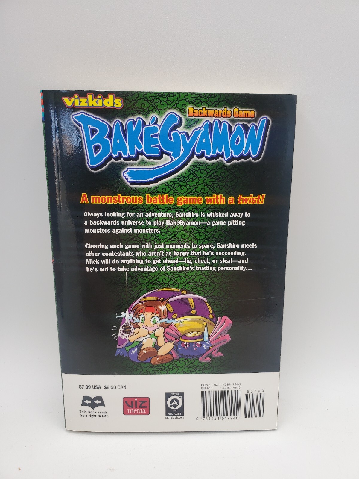 BAKEGYAMON BACKWARDS GAME Vol 2 Mitsuhisa Tamura Kazuhiro Fujita | eBay