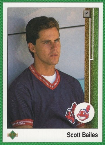 Scott Bailes - 1989 Upper Deck #209 - Cleveland Indians Baseball Card ...
