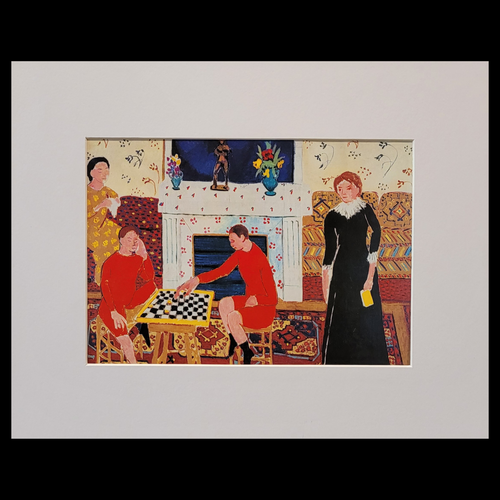 Henri Matisse Painters Family Modern Art Matted Print Offset Lithograph ...