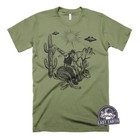 Jackalope Shirt Funny Rodeo UFO Alien Shirt Roswell New Mexico Retro ...