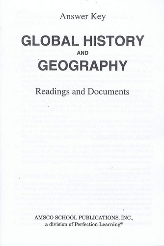 Global History and Geography: Readings and Documents 1567656560| eBay