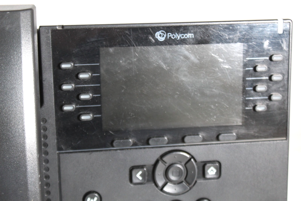 Lot of 10 Polycom VVX 450 IP Office Phones w/ Handsets & Stands | eBay