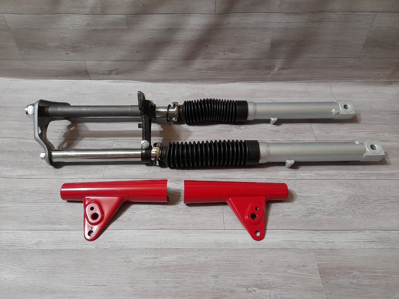Honda CL50 CL70 Front Fork. CD50 SS50 CL90 Front Fork TripleTree Complt ...