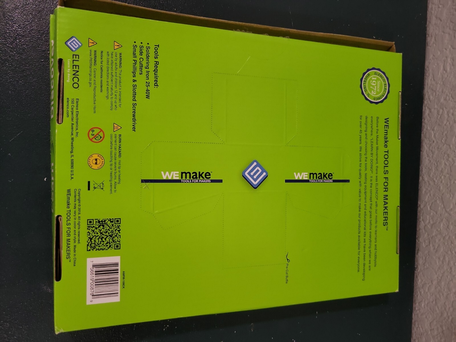 Elenco AM/FM-108CK Transistor Radio Kit - Blue for sale online | eBay