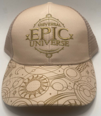 Universal Studios Orlando Epic Universe Logo Emblem Ladies Hat Cap | eBay