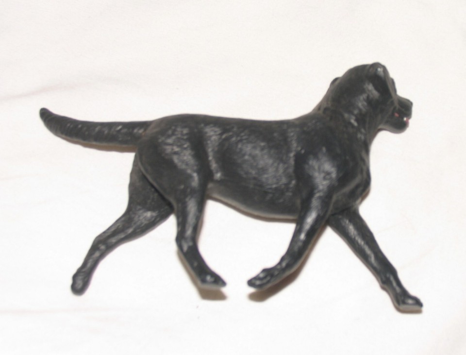 breyer companion tan black lab Labrador retriever dog | eBay
