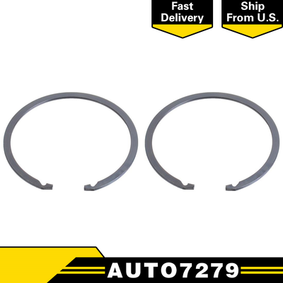 SKF 2X Front Wheel Bearing Retaining Ring Fits 2001-2007 Toyota Sequoia ...