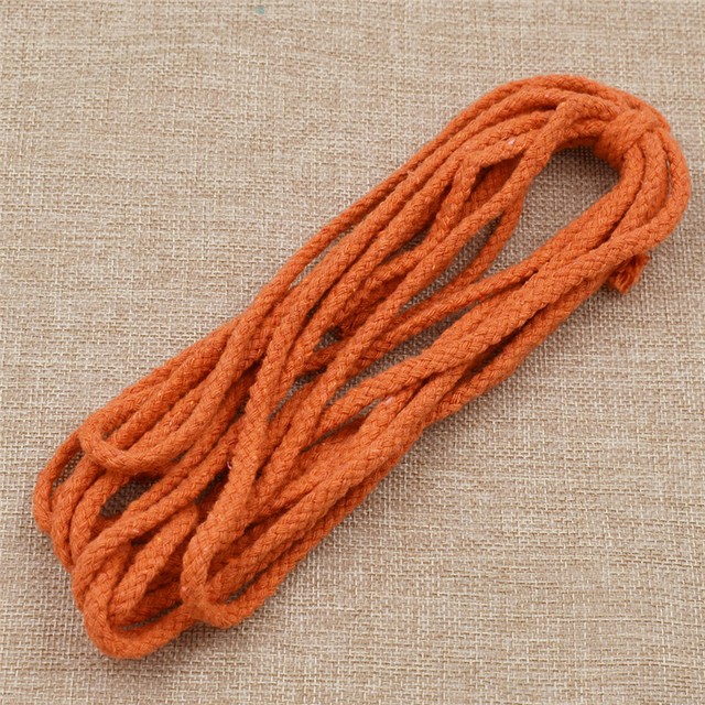 5mm Thick Multicolored Twisted Cord Rope String Handmade Decorative ...