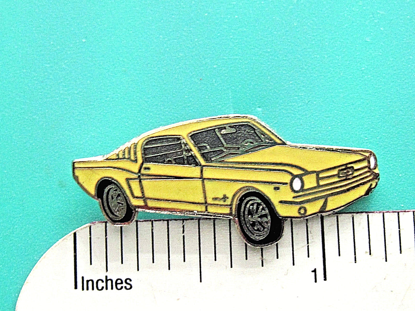 '66 1966 Ford MUSTANG fastback - hat pin , lapel pin , tie tac GIFT ...