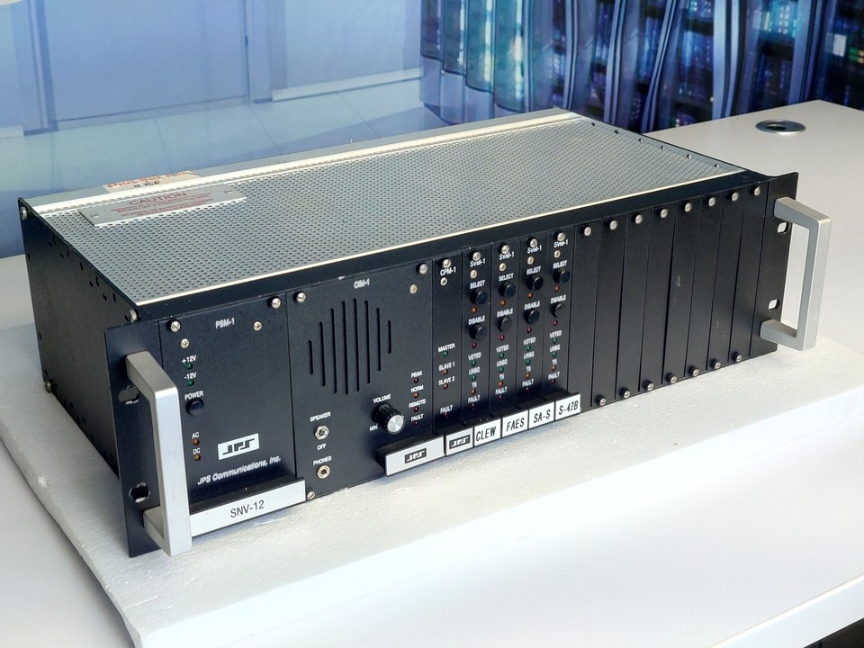 Raytheon JPS Chassis with Modules 1x PSM-1 1x CIM-1 1x CPM-1 4x SVM-1 ...