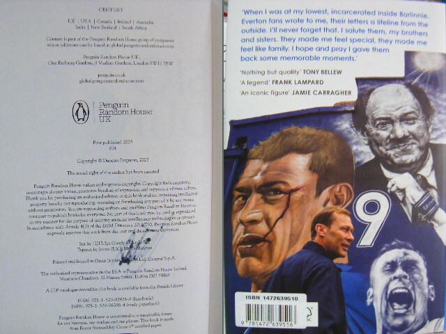 Signed Book Big Dunc by Duncan Ferguson First Edition Hardback 2025 ...