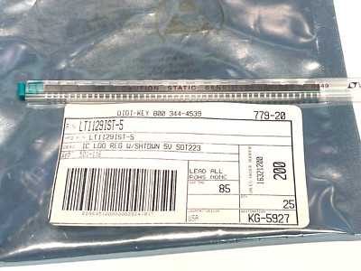 (3 PIECE LOT) LT1129IST-5, LINEAR TECH, IC REG LINEAR 5V 700MA SOT223-3 ...
